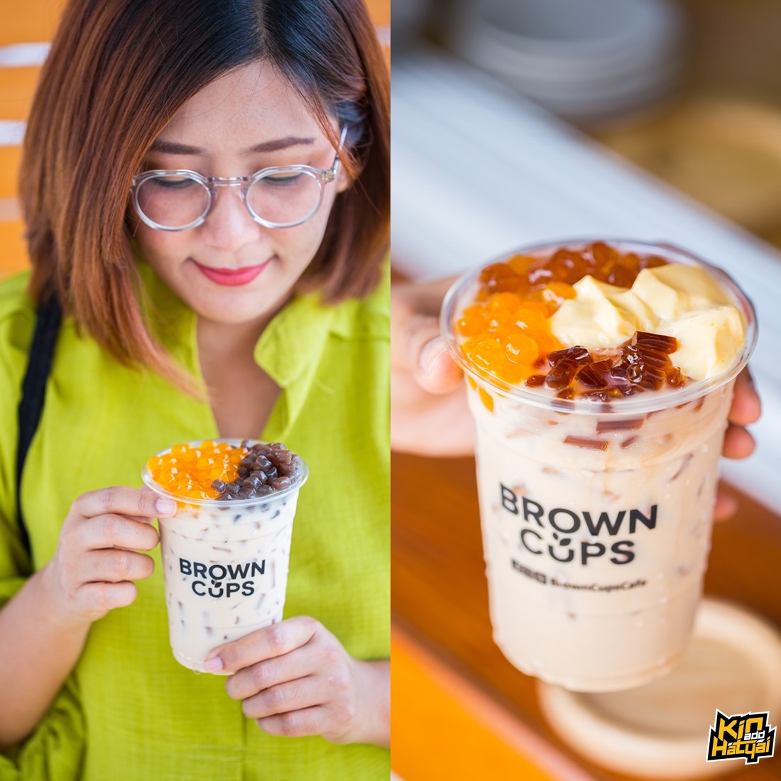 “Brown Cups” ฟินสดชื่นกับหลากหลายเครื่องดื่มน่ารักๆ ในสไตล์ Grab & Go ...