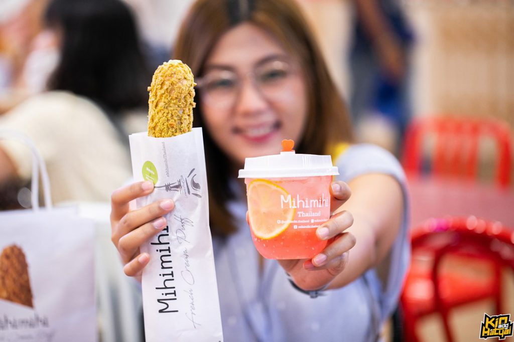 ขนมครีมพัฟสไตล์ฝรั่งเศส "Mihimihi" เสิร์ฟความอร่อยแล้ว เซ็นทรัลเฟสติวัล ...