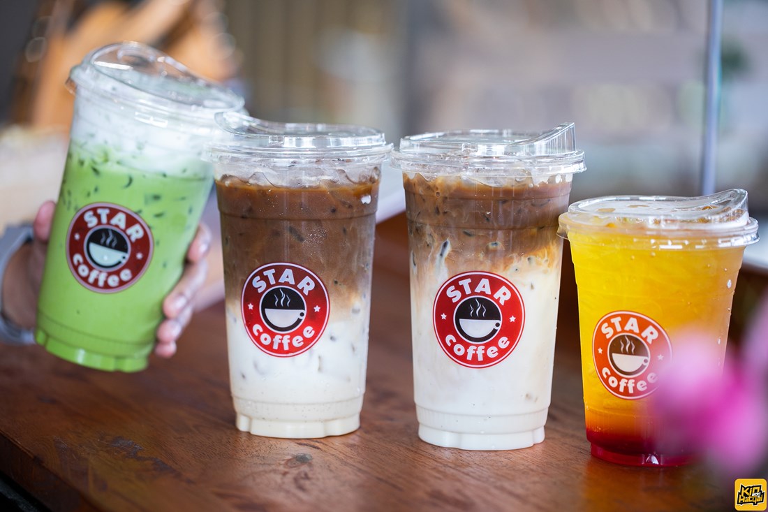 เติมความสดชื่นหลากหลายเมนูเครื่องดื่ม”STAR coffee” สาขา สาขาหน้าโรงแรม ...