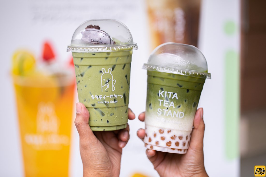 คาเฟ่สุดน่ารักมินิมอล บุกหาดใหญ่แล้ว "Kita Tea Stand" ชานมคิตะ | กิน ...
