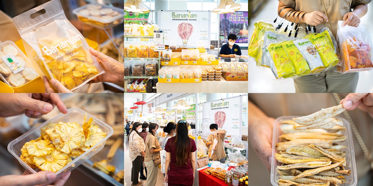 โดนใจสายเฮลตี้ กรอบเพลิน”Bananian” กล้วยปลอดสารพิษ อบกรอบ | กิน@หาดใหญ่