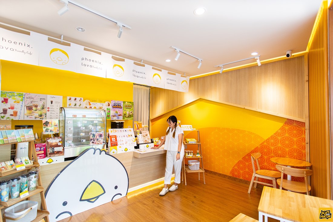 คาเฟ่สุดคิวท์สไตล์ญี่ปุ่น “Phoenix Lava-ฟีนิกซ์ลาวา” ซาลาเปาลาวาแป้ง ...
